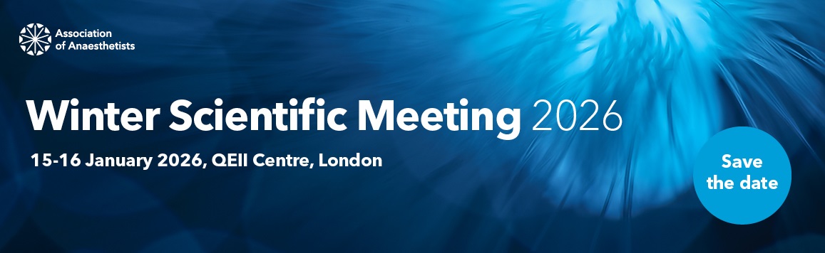 Winter Scientific Meeting 2025 | Association of Anaesthetists